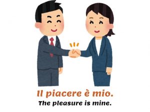 Nice to meet you! - Italian sentences