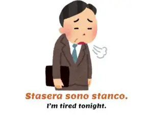 I am tired! - How Do You Say It in Italian?