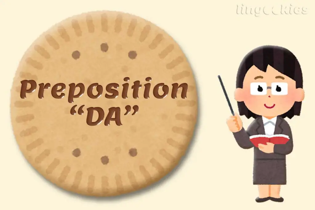 Preposition DA - Italian Grammar