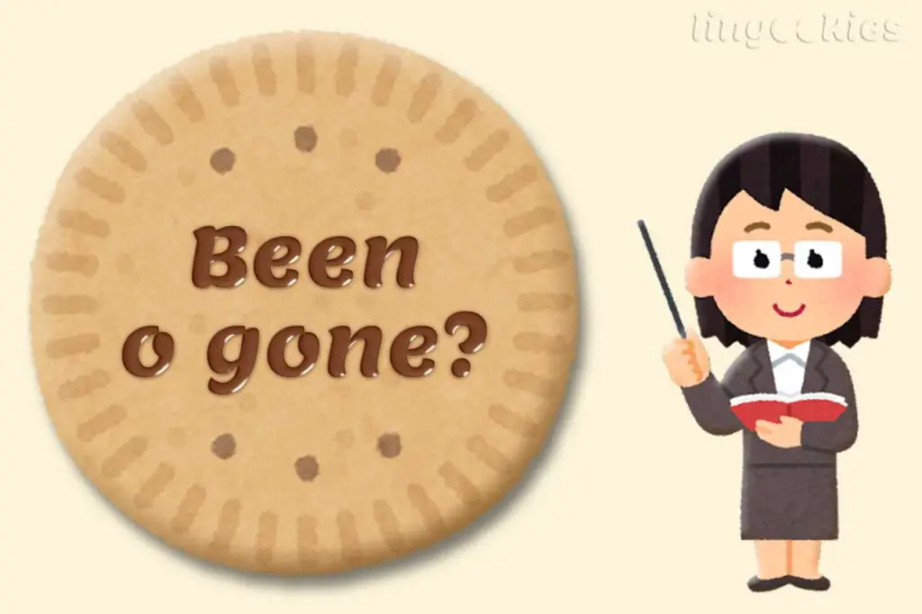 Been e gone - Differenza in inglese