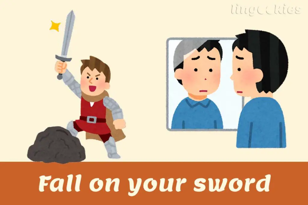 Fall on your sword - Modi di dire in inglese