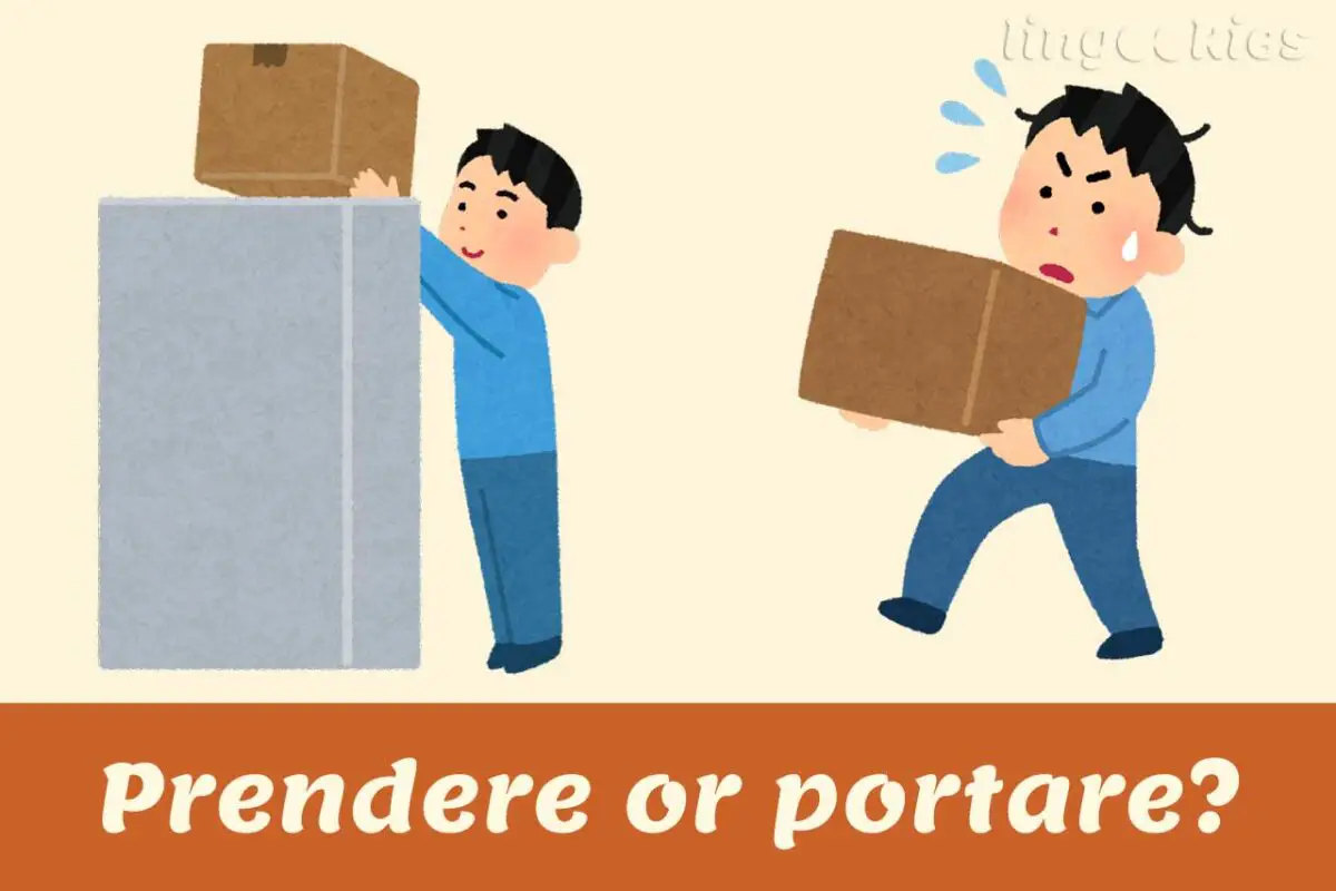 PRENDERE and PORTARE - Italian Grammar
