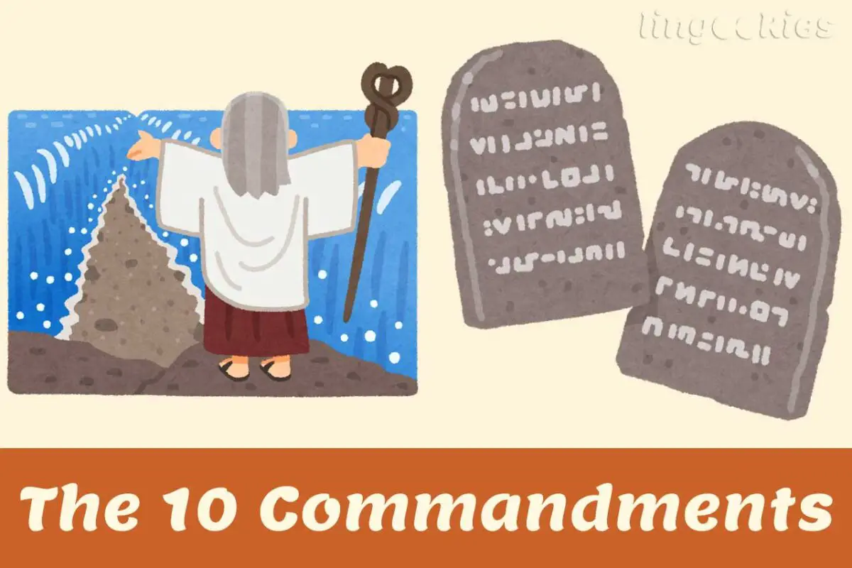 The 10 Commandments in italian (with audio!)
