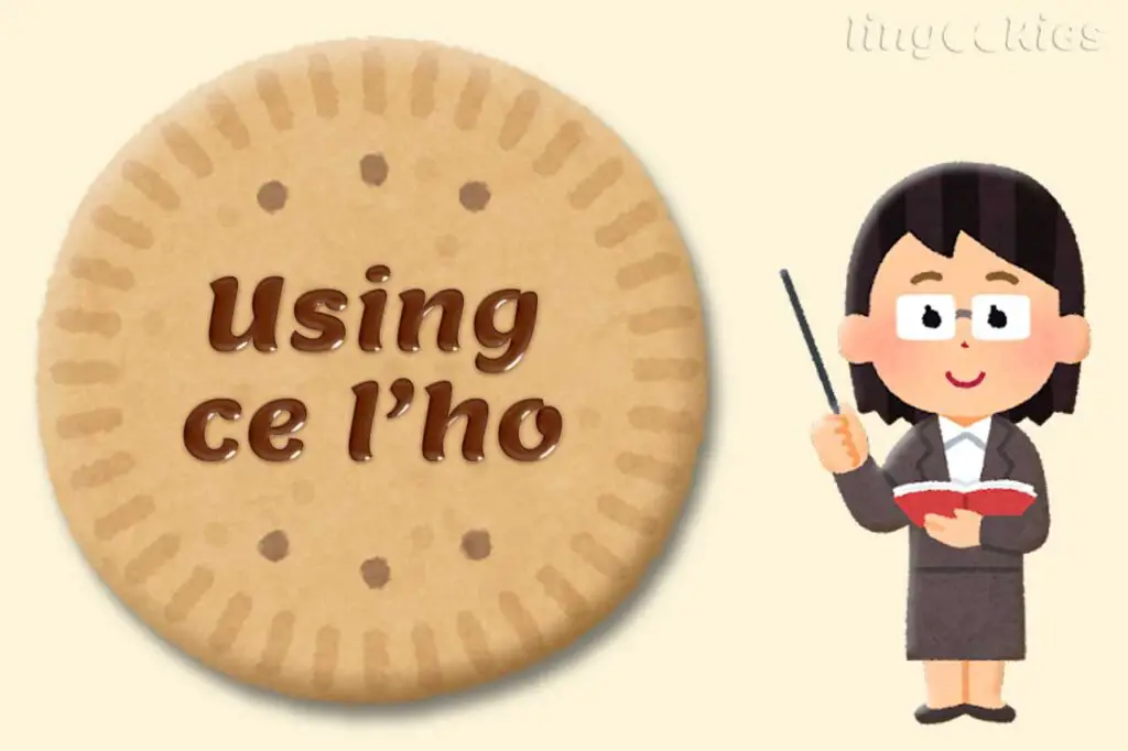 Using CE L'HO - Italian Grammar