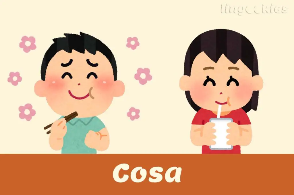 WHAT in Italian - Pronunciation, origins, examples