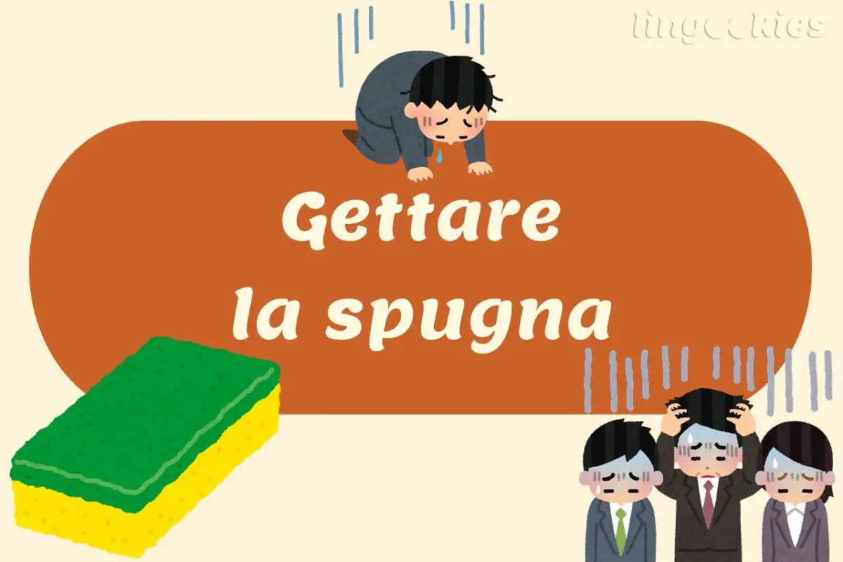 Gettare la spugna - Italian Expressions