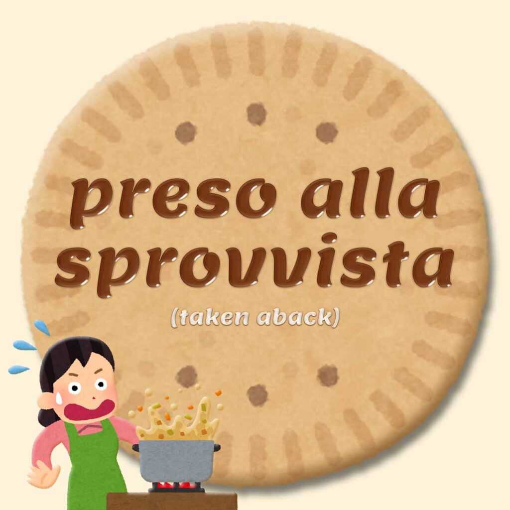 How to say TAKEN ABACK in Italian (with AUDIO!)