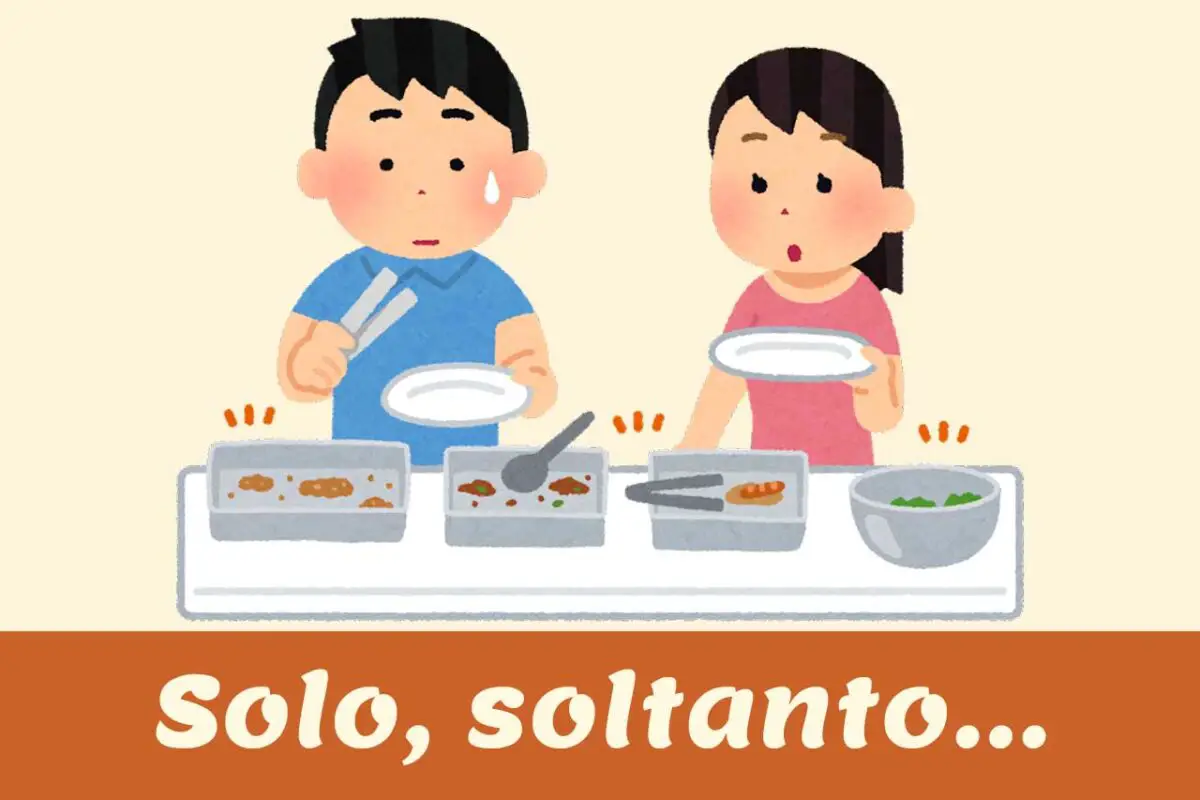 Solo and soltanto in Italian: What's the difference?